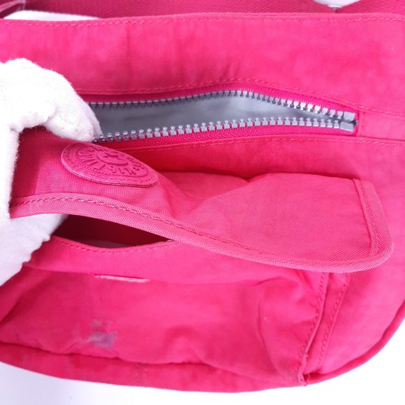 Kipling | Bags | Kipling Syro Travel Shoulder Crossbody Pink Canvas ...